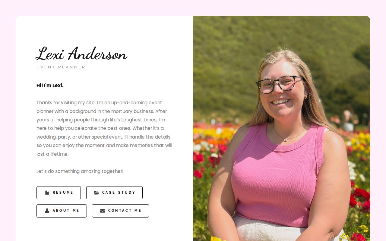 Lexi Anderson | Event Planner